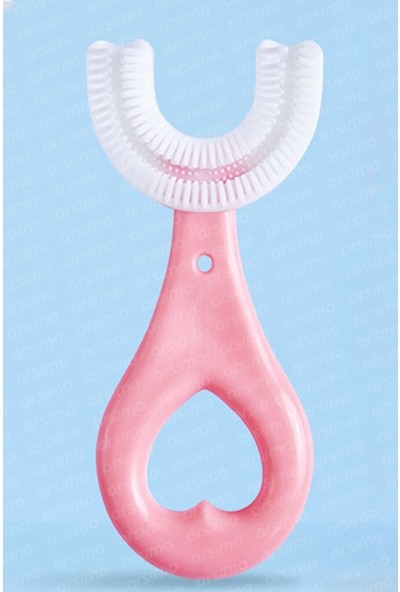 Silikon Bebek Diş Fırçası | Bebek Diş Fırçalama Kaşıma Aparatı 2-6 Yaş | 9 cm