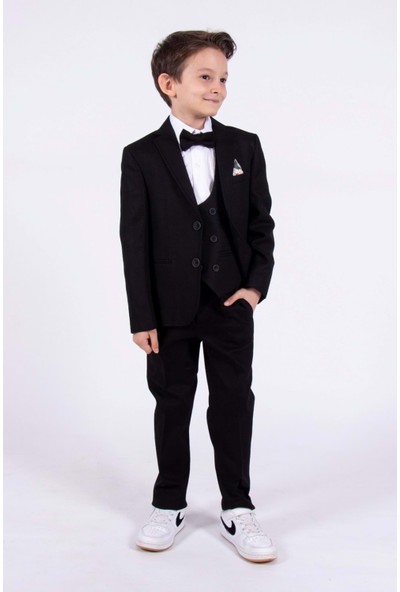 Hopi Kids Çocuk Erkek Takım Elbise Büyük - Siyah - 12 Yaş Hopi Kids Çocuk Erkek Takım Elbise Büyük - Siyah - 12 Yaş