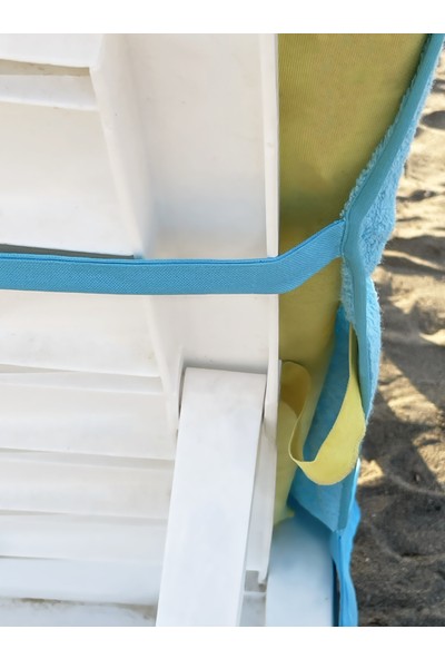 Liber Home Mavi Çanta Formunda Plaj Havlusu