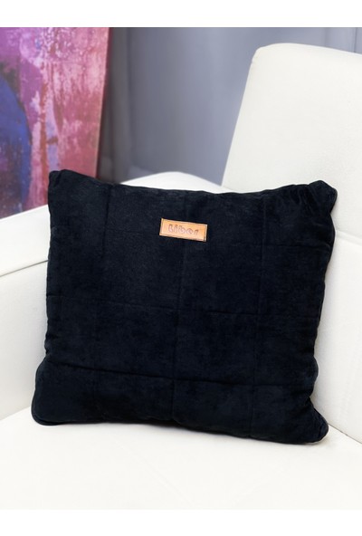 Liber Home Çok Amaçlı Yastık Görünümlü Battaniye Siyah Liber Home Çok Amaçlı Yastık Görünümlü Battaniye Siyah
