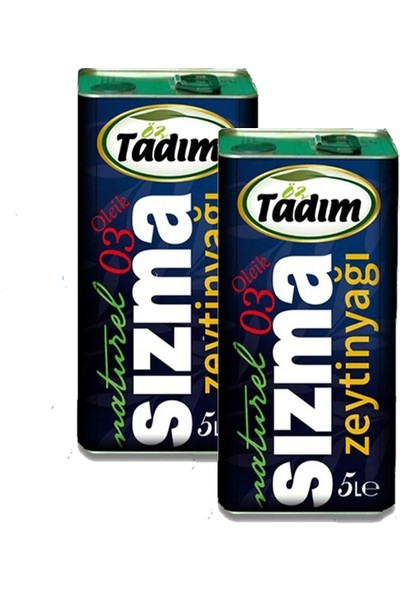 Öz Tadım Natürel Sızma Zeytinyağı 2 x 5 lt Öz Tadım Natürel Sızma Zeytinyağı 2 x 5 lt