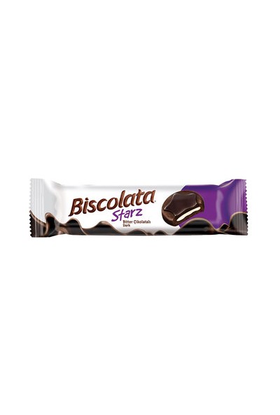 Biscolata Starz Bitter Çikolata Kakaolu Bisküvi 82G