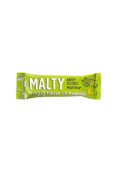 Malty Antep Fıstıklı ve Maltlı Meyve Barı 34 G
