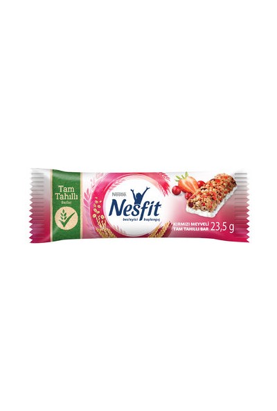 Nesfit Kırmızı Meyveli Tam Tahıll Bar 23.5 G