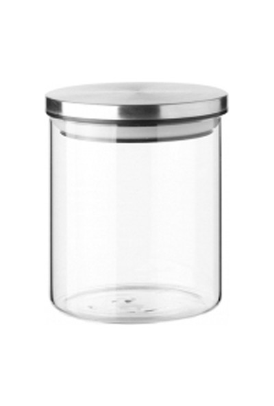 EminHome Krom Kapaklı Cam Kavanoz 10X11 cm 400 ml EminHome Krom Kapaklı Cam Kavanoz 10X11 cm 400 ml