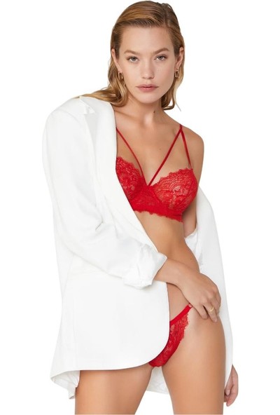 Demirciler Avm Dantelli Sütyen Takımı Kırmızı PS3772 Demirciler Avm Dantelli Sütyen Takımı Kırmızı PS3772