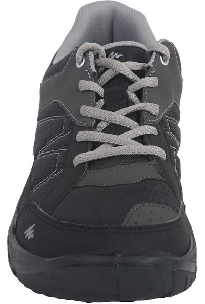 Erkek Ayakkabı Doğa Yürüyüşü 100 Siyah