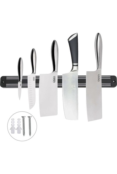 Duvar Bıçak Askısı Mıknatıslı Paslanmaz Stand Duvar Bıçak Askısı Mıknatıslı Paslanmaz Stand