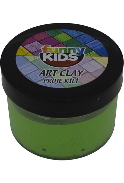 Funny Kids Art Clay Proje Kili Sanat Kili Yeşil Funny Kids Art Clay Proje Kili Sanat Kili Yeşil