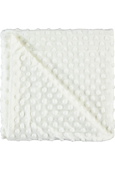 Civil Baby Bebek Fluffy Battaniye 80X80 cm Ekru