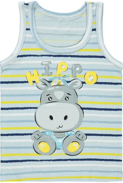 Donella Erkek Çocuk Atlet 2-6 Yaş Mavi