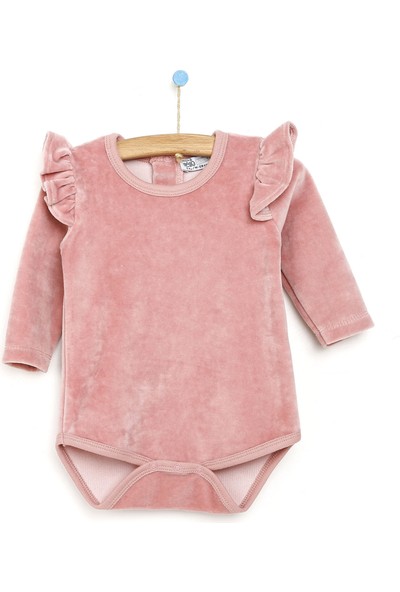 Hellobaby Kışlık Kadife Uzun Kol Body Hellobaby Kışlık Kadife Uzun Kol Body