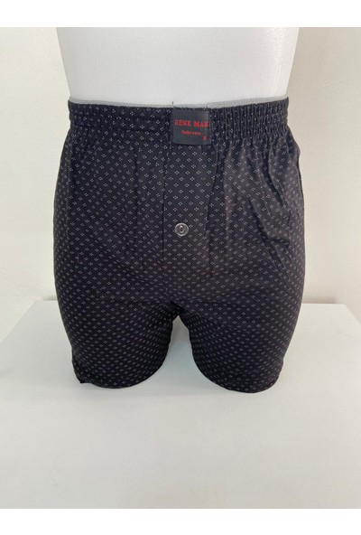 Renkman Erkek Düğmeli Havlu Boxer