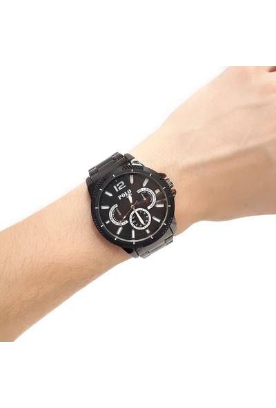 Polo Louis Koyu Füme Metal Kasa ve Kordon Erkek Kol Saati CHES202 Polo Louis Koyu Füme Metal Kasa ve Kordon Erkek Kol Saati CHES202