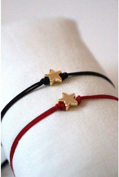 Asa Accessory 2'li Yıldızlı Ipli Arkadaş Bilekliği