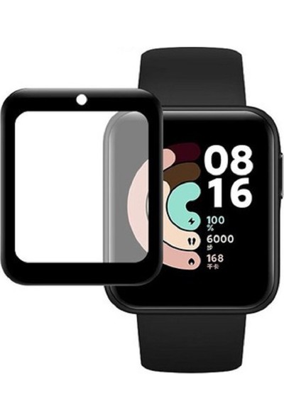 İksir Xıaomı Red Mı Watch Pet Tam Kaplayan Saat Ekran Koruyucu Sensör Delikli İksir Xıaomı Red Mı Watch Pet Tam Kaplayan Saat Ekran Koruyucu Sensör Delikli