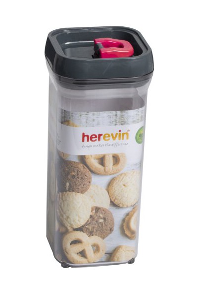 Herevin 161203 Kare Kavanoz Mika 1.5 Lt Herevin 161203 Kare Kavanoz Mika 1.5 Lt