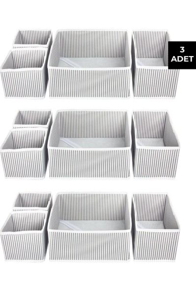 Mor Bebe 4 Bölmeli Çekmece Düzenleyici ( 3 Adet )