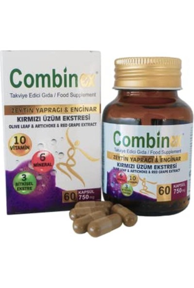 Distilex Combinex 750 Mg 60 Kapsül