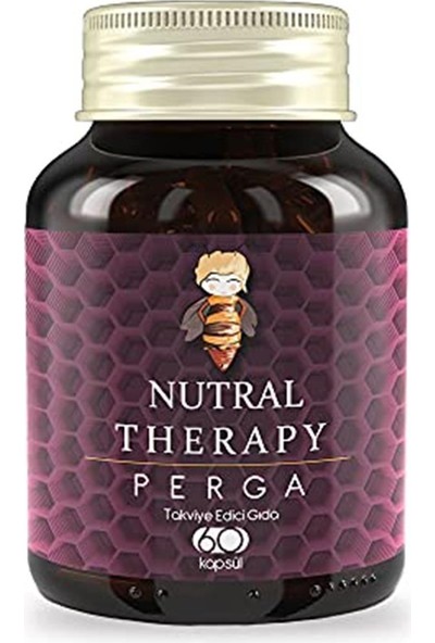 Nutral Therapy Perga Kapsül (60 Bitkisel Kapsül) Nutral Therapy Perga Kapsül (60 Bitkisel Kapsül)