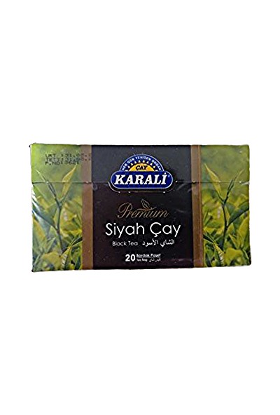 Karali Premium Bardak Poşet Siyah Çay 20'li Karali Premium Bardak Poşet Siyah Çay 20'li
