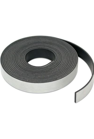 Ay Magnet Yapışkanlı Şerit Mıknatıs Magnet En: 20 mm Boy: 2 M Ay Magnet Yapışkanlı Şerit Mıknatıs Magnet En: 20 mm Boy: 2 M