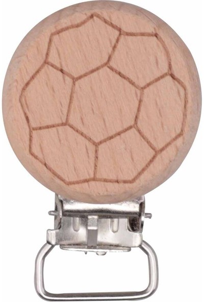 Simisso Top Baskılı Emzik Klipsi Simisso Top Baskılı Emzik Klipsi