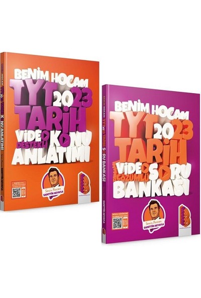 Benim Hocam Yayınları 2023 TYT Tarih Video Destekli Konu+Soru Seti Benim Hocam Yayınları 2023 TYT Tarih Video Destekli Konu+Soru Seti