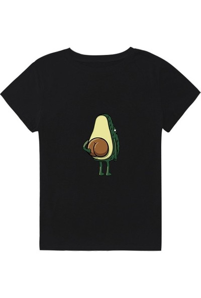 Warm Shoping Kadın Karikatür Avokado Desen Baskı Bisiklet Yaka T-Shirt (Yurt Dışından) Warm Shoping Kadın Karikatür Avokado Desen Baskı Bisiklet Yaka T-Shirt (Yurt Dışından)