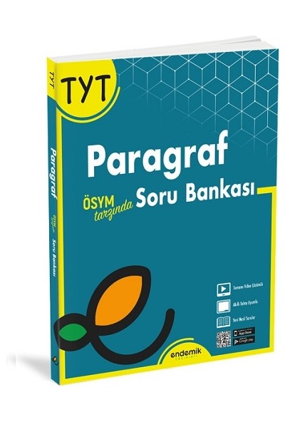 Endemik Yayınları Ösym Tarzında Tyt Paragraf Soru Bankası Endemik Yayınları Ösym Tarzında Tyt Paragraf Soru Bankası