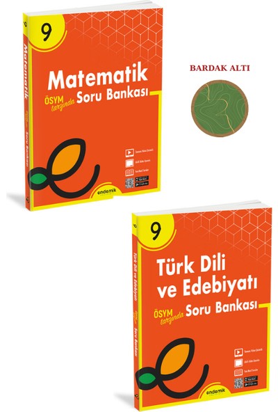 Endemik Yayınları Endenik Yayınları 9. Sınıf Mat - Edeb Set 2 Kitap Endemik Yayınları Endenik Yayınları 9. Sınıf Mat - Edeb Set 2 Kitap