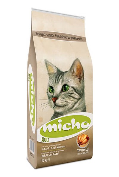 Micho Yetişkin Kedi Maması 3 kg x 2 Adet Micho Yetişkin Kedi Maması 3 kg x 2 Adet