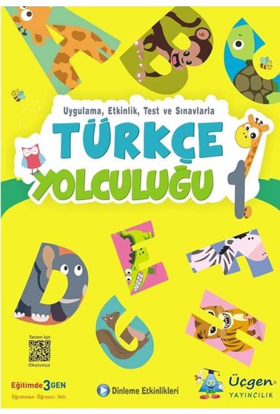 Üçgen Yayınları 1. Sınıf Türkçe Yolculuğu