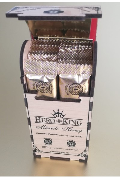 Hero King Ballı Bitkisel Karışı mlı Macun