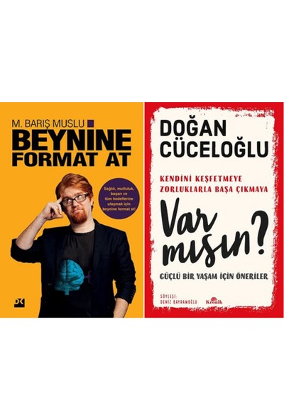 Beynine Format At + Var Mısın ? / 2 Kitap Set Beynine Format At + Var Mısın ? / 2 Kitap Set