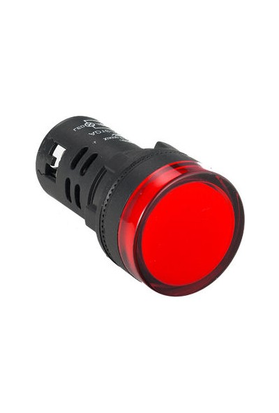 Impact 22MM LED Sinyal Lambası -220V Kırmızı Impact 22MM LED Sinyal Lambası -220V Kırmızı