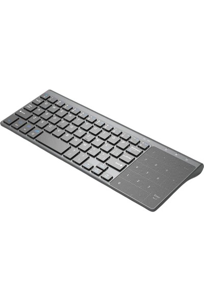 Shanhai Sayısal Dokunmatik Yüzeyli Ince 2.4ghz USB Kablosuz Mini Klavye Sayısal Tuş Takımı (Yurt Dışından) Shanhai Sayısal Dokunmatik Yüzeyli Ince 2.4ghz USB Kablosuz Mini Klavye Sayısal Tuş Takımı (Yurt Dışından)