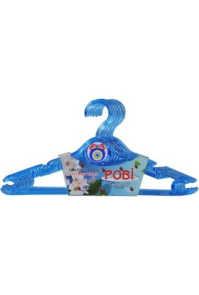 pobi - Askılık Bebek Kristal Renkli 6'lı