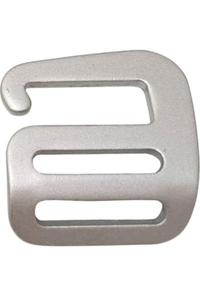 Aututer G Şekilli Kanca Dokuma Tokası 25 mm Açık Sırt Çantası Kayışı Hayatta Kalma Gümüş Sağ (Yurt Dışından) Aututer G Şekilli Kanca Dokuma Tokası 25 mm Açık Sırt Çantası Kayışı Hayatta Kalma Gümüş Sağ (Yurt Dışından)