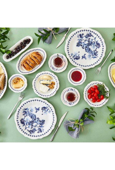 Bella Maison Vanessa 26 Parça 6 Kişilik Kahvaltı Takımı Mavi Bella Maison Vanessa 26 Parça 6 Kişilik Kahvaltı Takımı Mavi