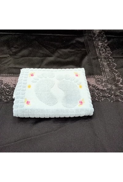 AYHOME Ayak Havlusu Çiçek Nakışlı 1 Adet 50 x 70 cm Ebatindadir AYHOME Ayak Havlusu Çiçek Nakışlı 1 Adet 50 x 70 cm Ebatindadir