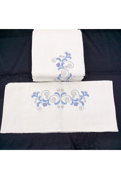 AYHOME El Yüz Havlusu Bambu 4 Adet 50 x 90