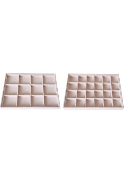 Aling 2x Velvet Takı Ekran Depolama Tepsisi Tutucu Yüzük Organizatörü Elmas Boncuklar Kılıf (Yurt Dışından) Aling 2x Velvet Takı Ekran Depolama Tepsisi Tutucu Yüzük Organizatörü Elmas Boncuklar Kılıf (Yurt Dışından)