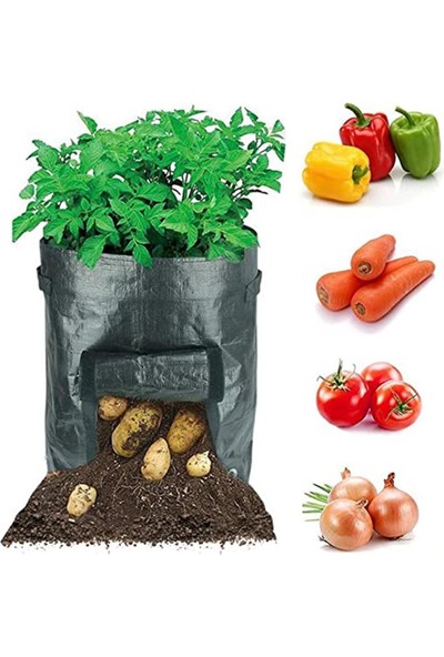1 Adet Patates Ekme Çantası, Sebzeler Için Yetiştirme Çantası, Patates Yetiştirme Çantası, Sebze,