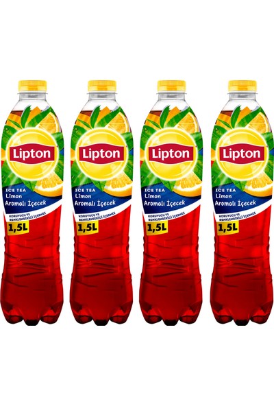 Lipton Ice Tea Limon Pet 1,5 lt x 4