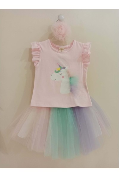 0236 Çocuk Kız Takım Serkon - Pembe - 2-3 Yaş 0236 Çocuk Kız Takım Serkon - Pembe - 2-3 Yaş