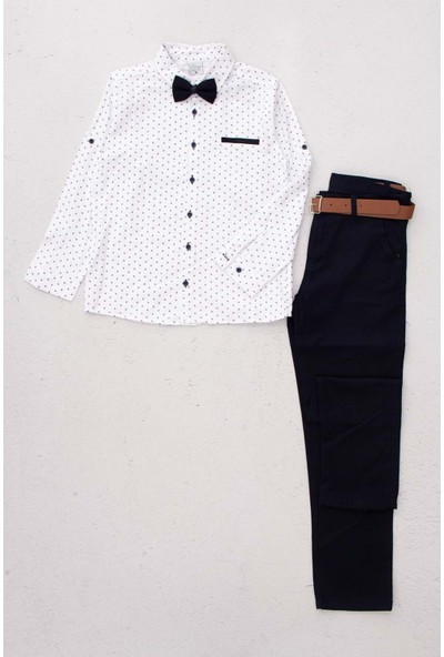 Hopi Kids Çocuk Erkek Beyaz Gömlekli Takım Büyük - Beyaz - 11 Yaş Hopi Kids Çocuk Erkek Beyaz Gömlekli Takım Büyük - Beyaz - 11 Yaş