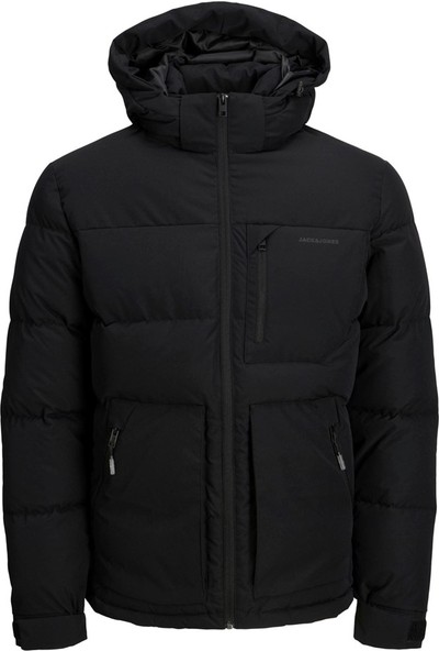 Jack&jones Kapüşonlu Siyah Erkek Mont 12214648 Jack&jones Kapüşonlu Siyah Erkek Mont 12214648