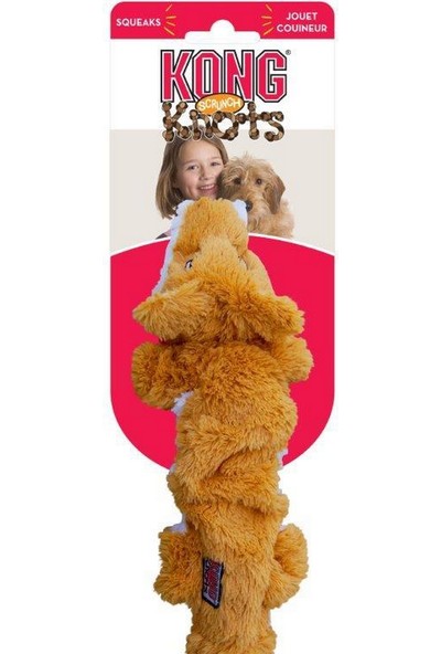 Kong Köpek Oyuncak, Knots Tilki, M-L 39CM