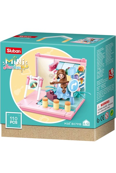 Sluban Blok 110 Parça Sluban Handcraft Keman